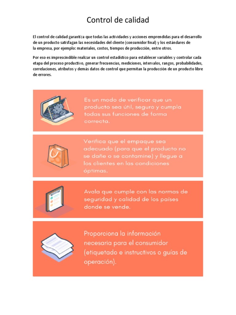 Control de Calidad | PDF