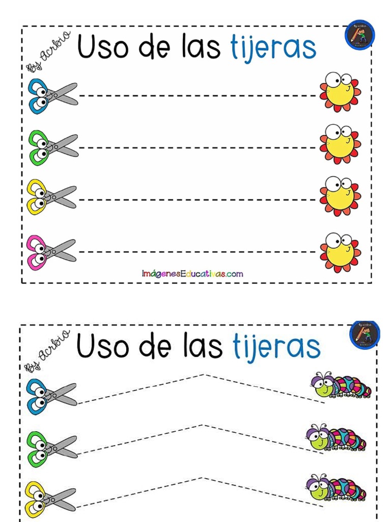 Recortar Con Tijeras | PDF