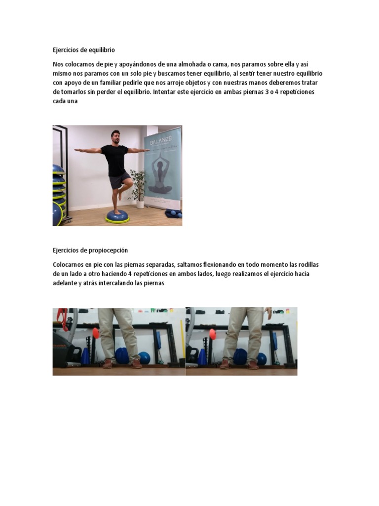 Ejercicios de Equilibrio | PDF