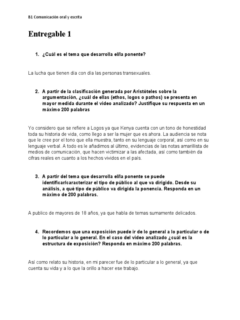 Entregable 1 | PDF | Comunicación | Logos
