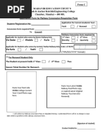 Family Railway Pass Declaration Form 2025 | PDF | Government And Personhood