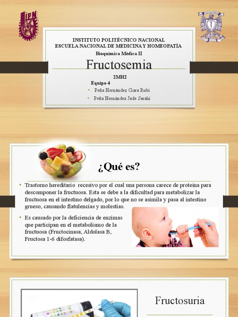 Fructosemia | PDF | Causas de la muerte | Enfermedades y trastornos