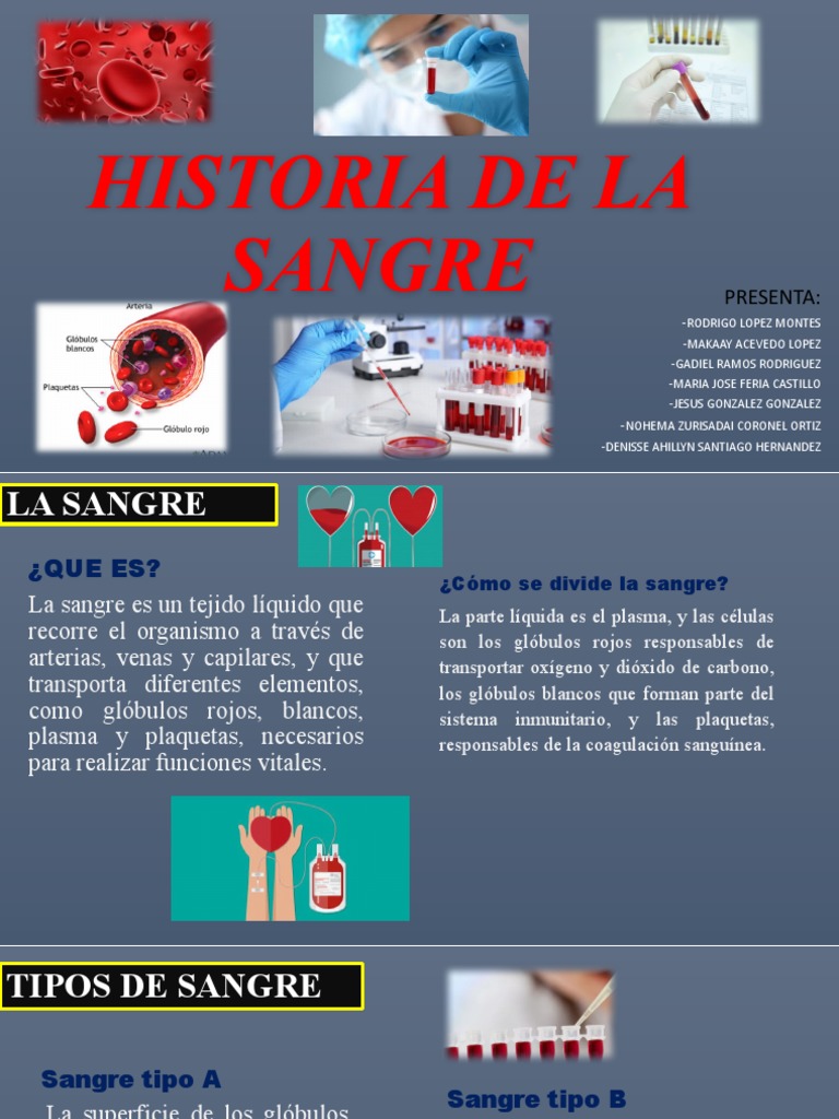 Historia de La Sangre 5K | PDF | Sangre | Tipo de sangre