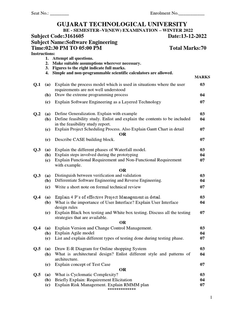 Gujarat Technological University | PDF | Computer Science | Information Management