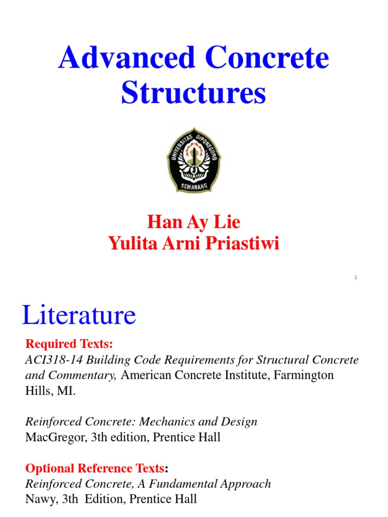 Advanced Concrete Structures | PDF | Technology & Engineering