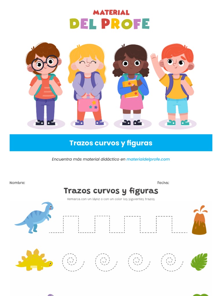 Trazos Curvos y Figuras | PDF
