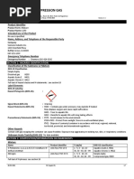 NITROGEN MSDS | PDF | Occupational Safety And Health | Safety