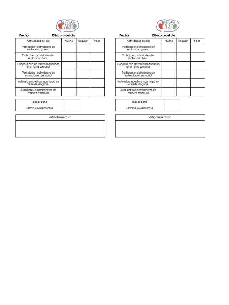 Bitácora maternal.docx | PDF | Ciencia cognitiva