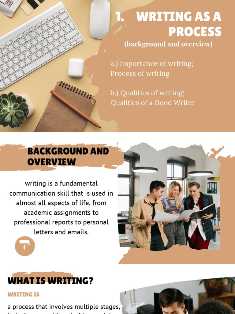 Writing As A Process | PDF | Cognitive Science | Communication