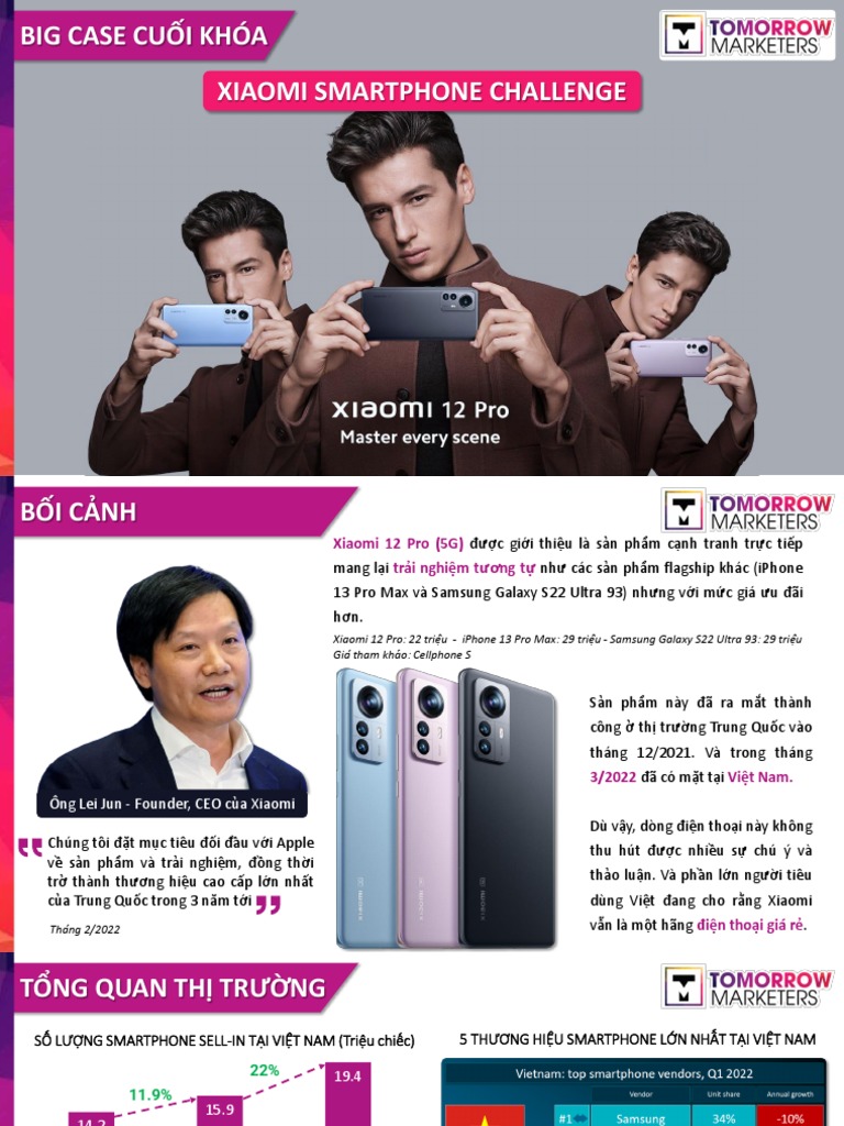 Big Case Cuối Khóa Xiaomi Smartphone Challenge | PDF