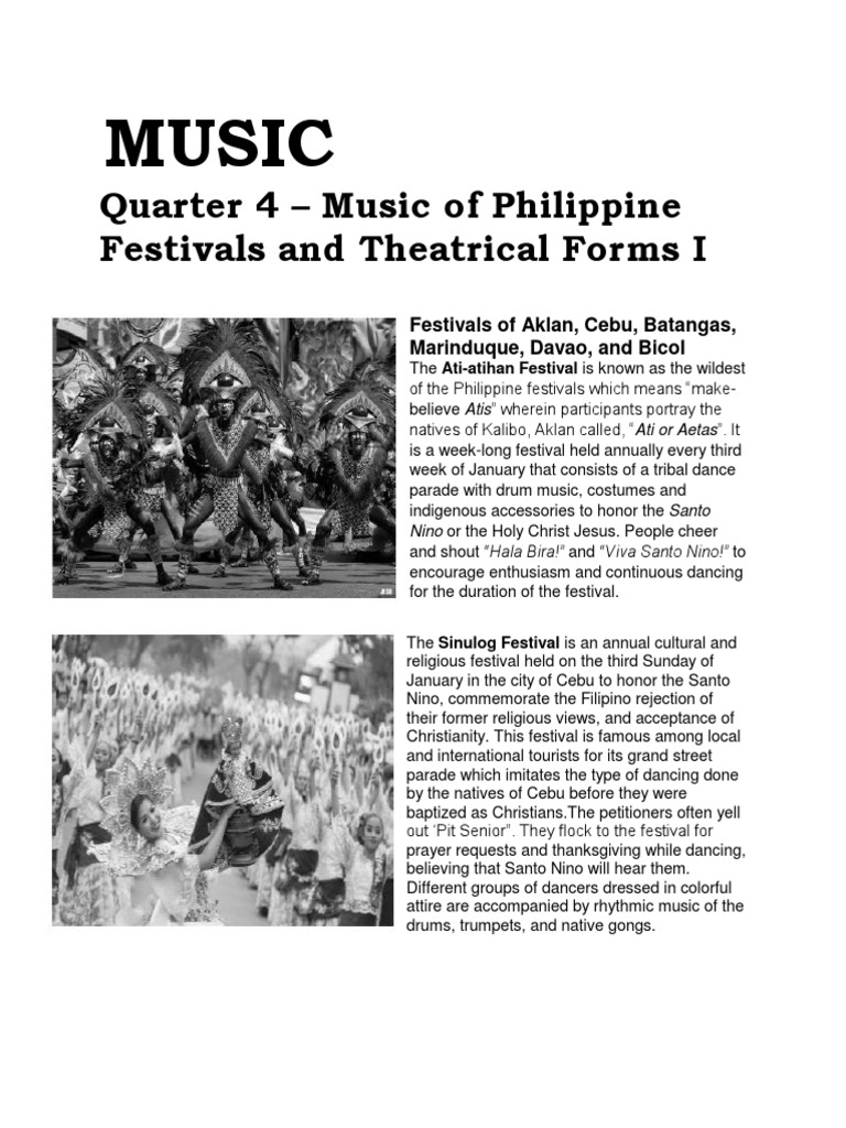 Philippine Festivals and Their Significance | PDF | Cebu
