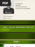 NEET PG Study Plan Marrow | PDF