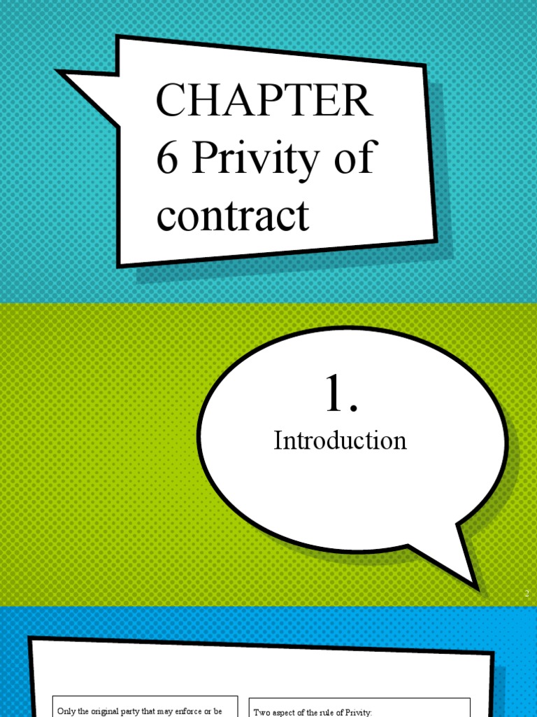 6 Privity of Contract | PDF | Common Law | Justice