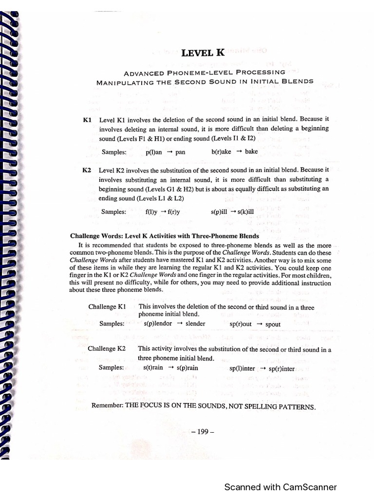 Equipped For Reading Success Level K | PDF