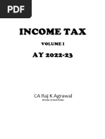 CA Inter DT Handwritten Notes May 2024 | PDF | Income Tax | Economies