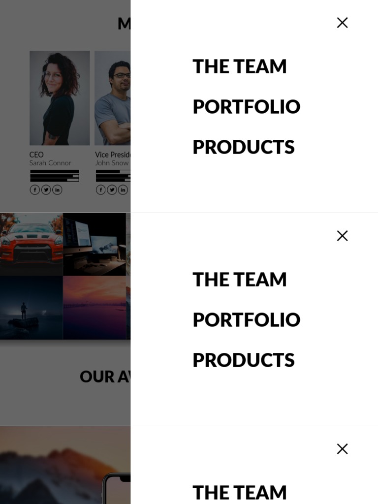 Sliding Sidebar Menu in PowerPoint Live | PDF Sliding Sidebar Menu in PowerPoint Live | PDF