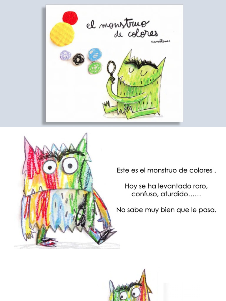 Libro Monstruo de Colores | PDF