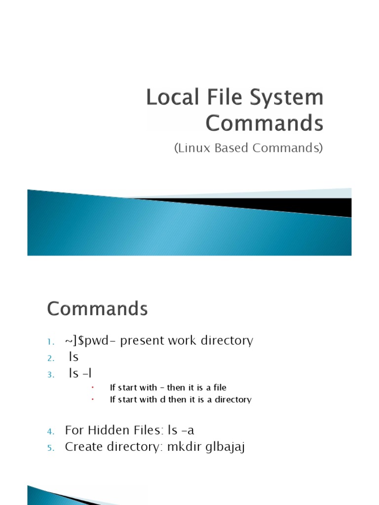 An In Depth Guide To Linux Commands And Directories For Navigating And Manipulating Files And 8968