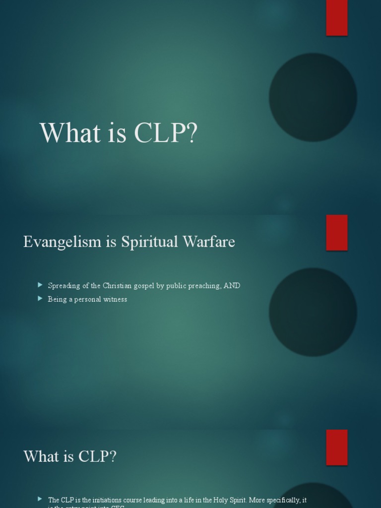 What is CLP | PDF