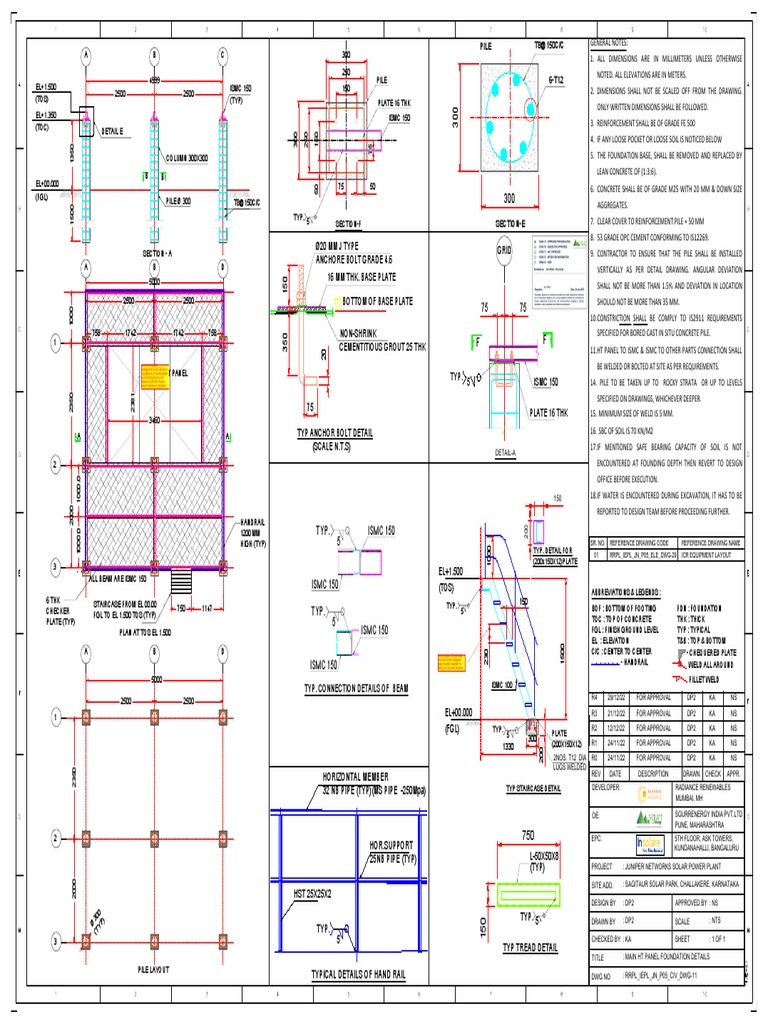 2022 - 12 - 29 - JN - Main HT Panel Foundation GA & Details - R4 ...