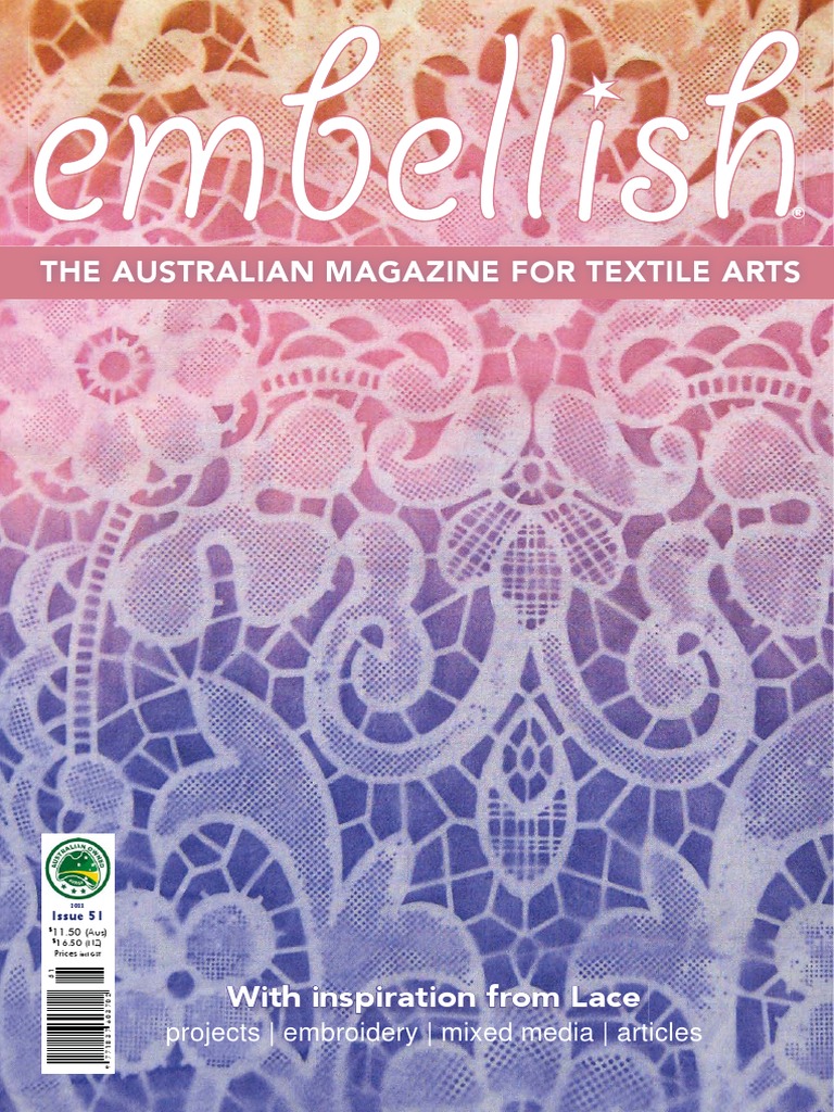 Embellish - Issue 51, September 2022 | PDF | Seam (Sewing) | Textiles