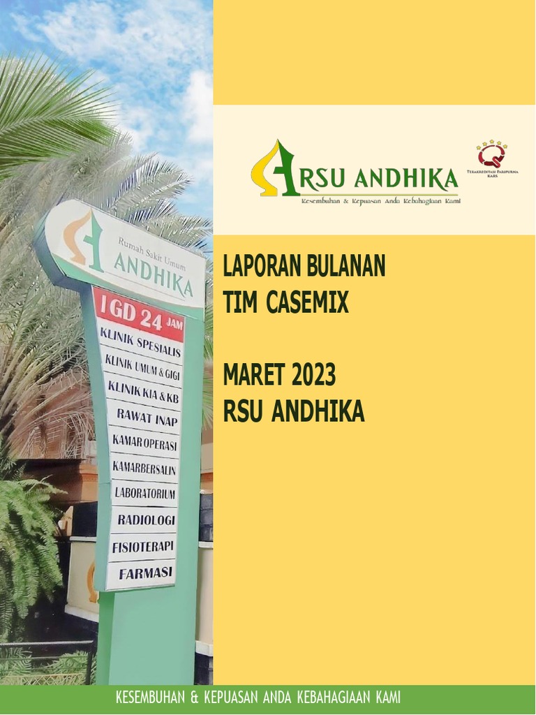 LAPORAN TIM CASEMIX Mar 2023 | PDF