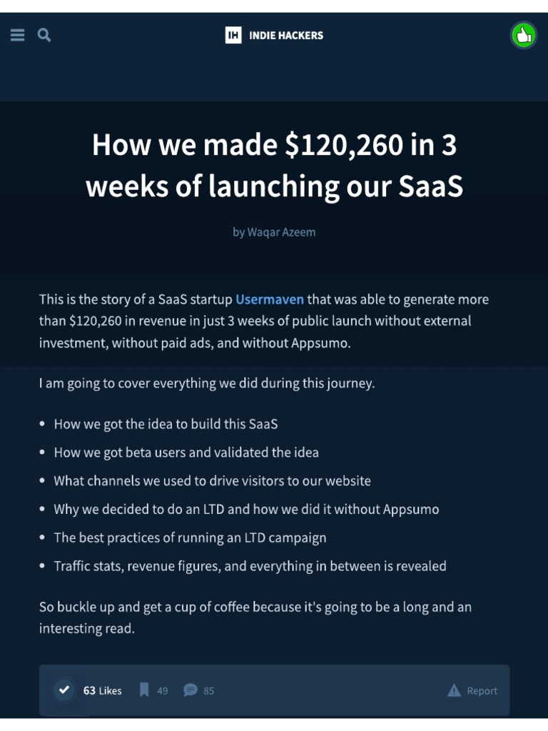 100k Saas Launch Guide | PDF 100k Saas Launch Guide | PDF