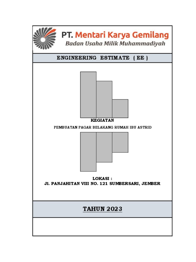 Rab Pagar Rumah Ibu Astrid | PDF