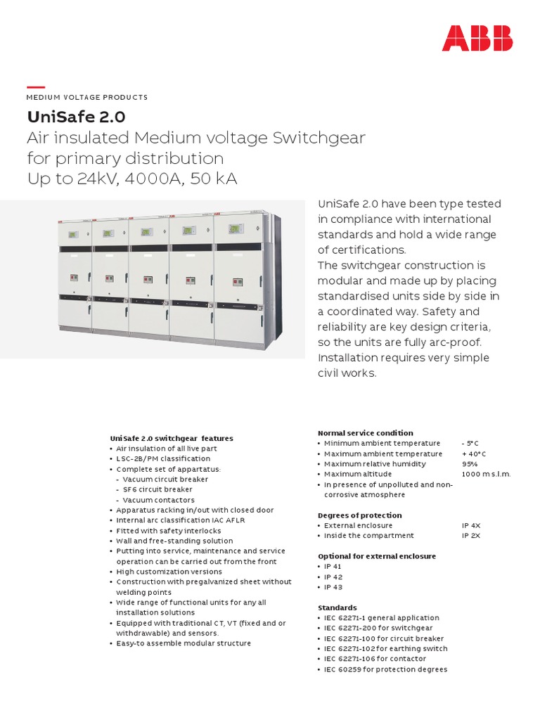 UniSafe-2.0 (EN) Catalogue | PDF