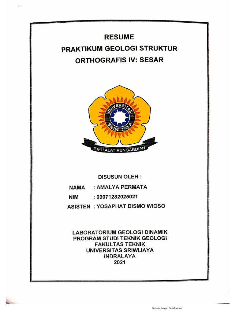 Amalya Permata - Resume Orthogarfis IV Sesar | PDF