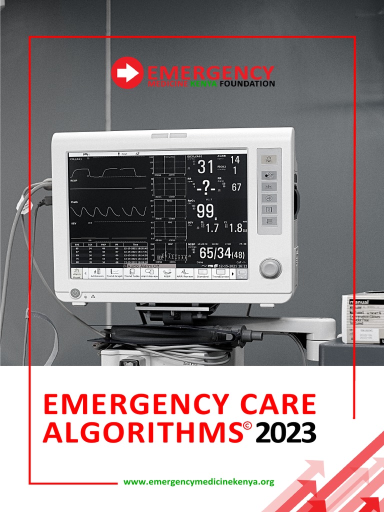 Emergency Care Algorithms 2023 | PDF | Cardiopulmonary Resuscitation | Human Diseases And Disorders