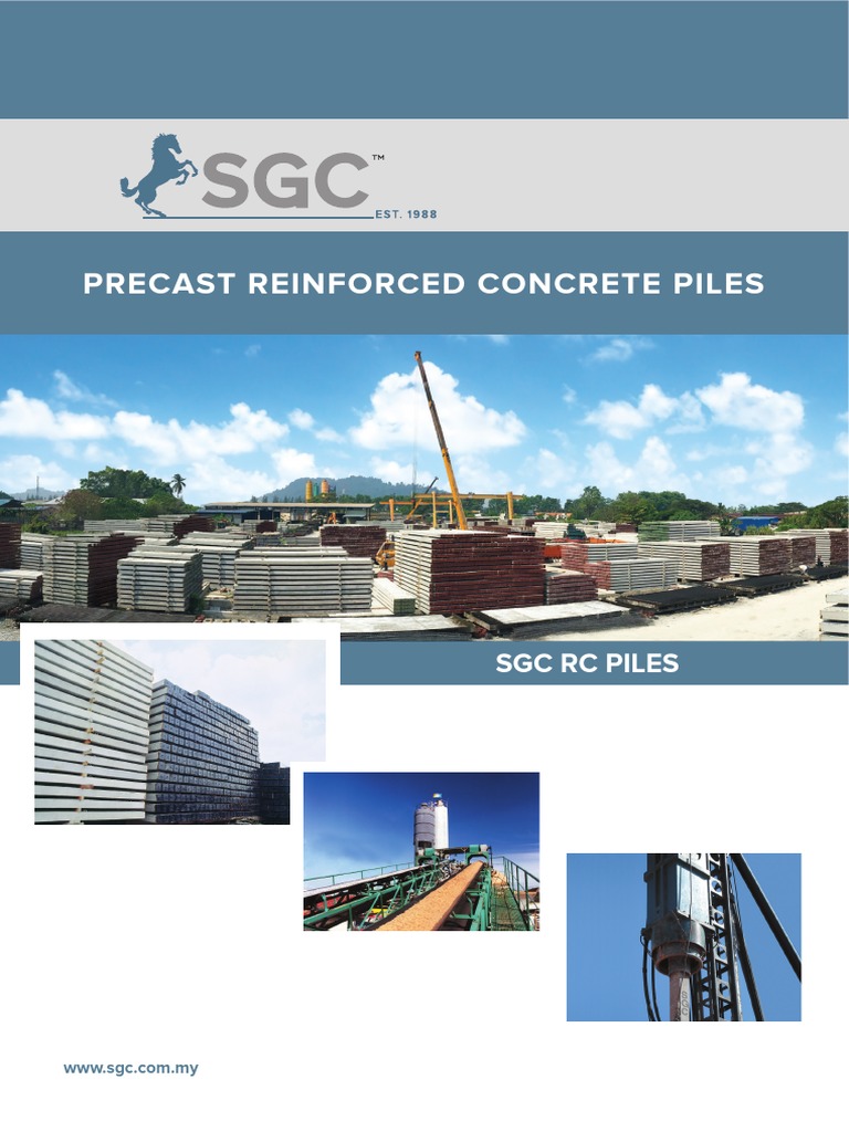 SGC SC 2020 Brochure | PDF | Concrete | Deep Foundation