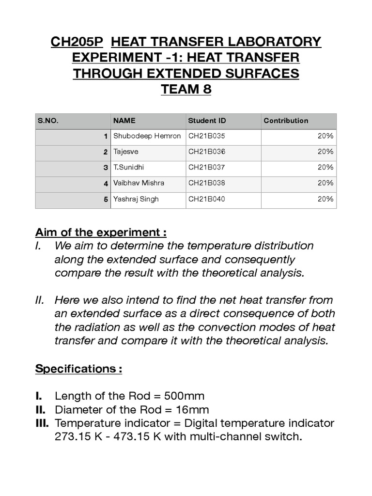 Heat Transfer Lab | Download Free PDF | Heat Transfer | Heat