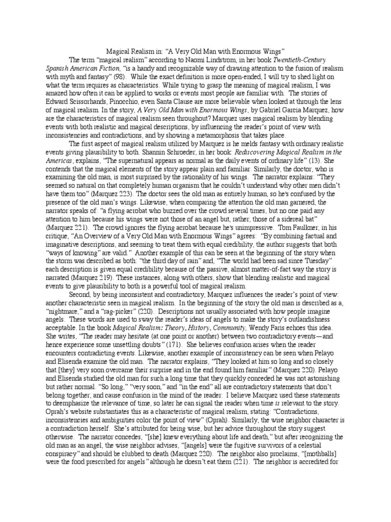 Magical Realism in Marquez's Story | PDF