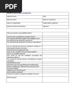 10 - Employee Document Checklist | PDF
