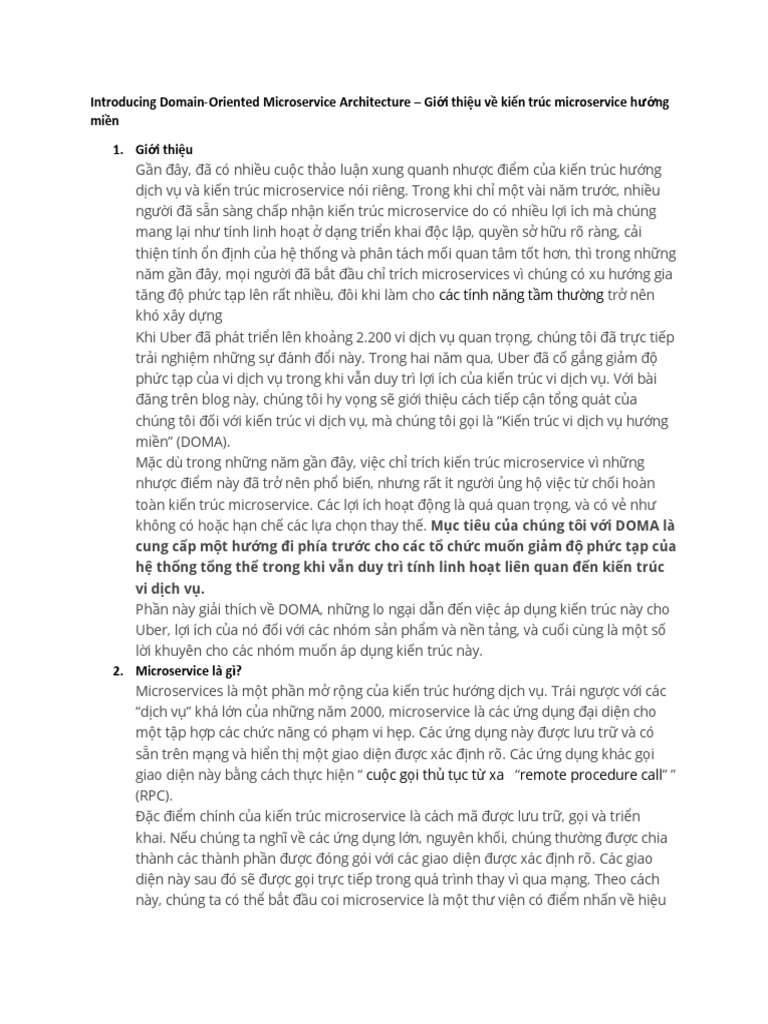 Microservice Architecture | PDF