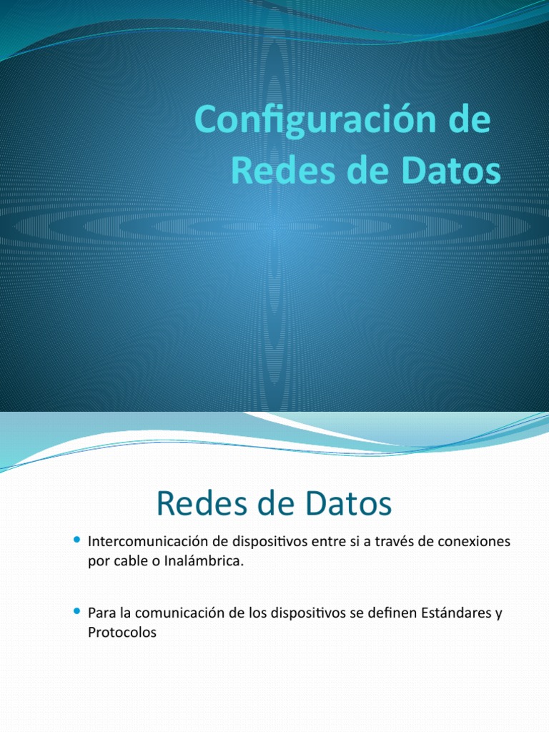 Redes de Datos - Diseño de Redes LAN | PDF | Dirección IP | Protocolos ...