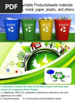 Detailed Lesson Plan | PDF | Recycling | Waste