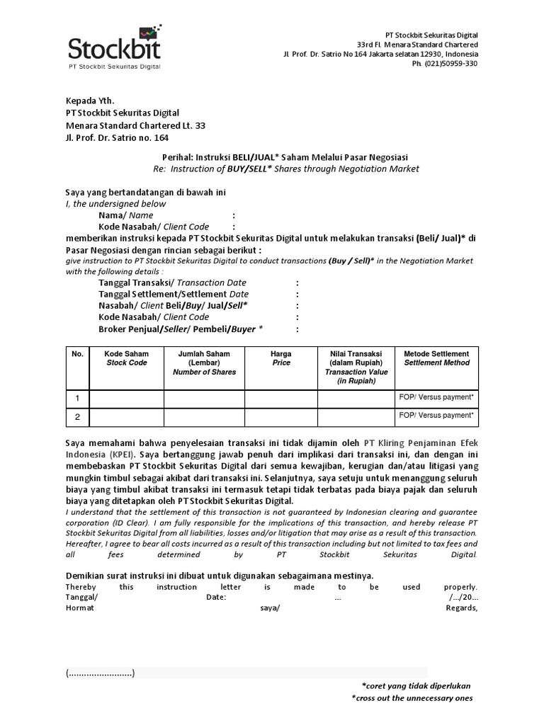 Final Form Transaksi Di Pasar - Ji3su0 | PDF