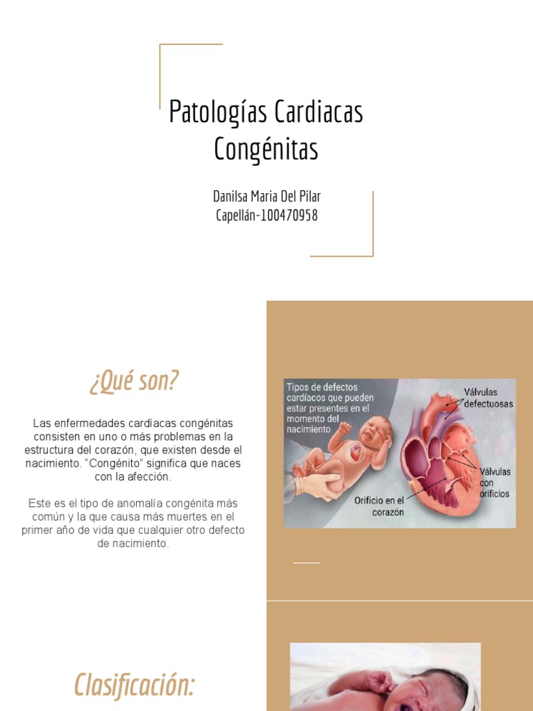 Defectos Cardíacos Congénitos Comunes | PDF | Defecto cardiaco ...