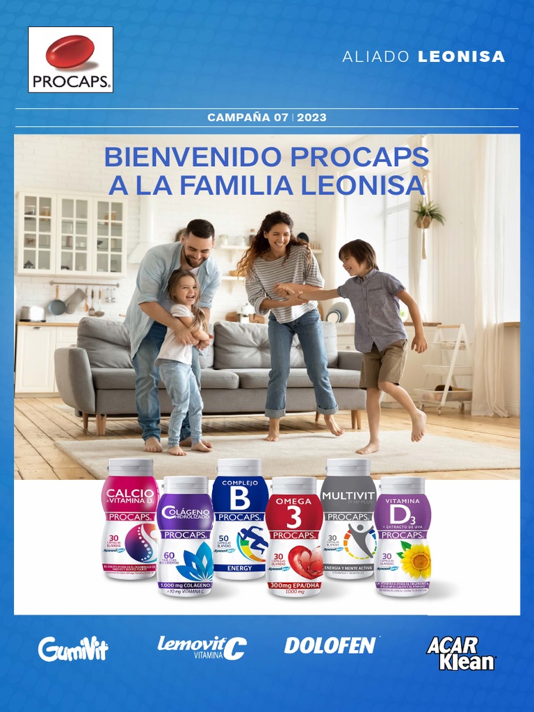 Bienvenido Procaps A La Familia Leonisa | PDF | Vitamina C | Compuestos orgánicos