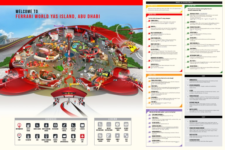 Park Map en 2022 | PDF | Ferrari | Formula One