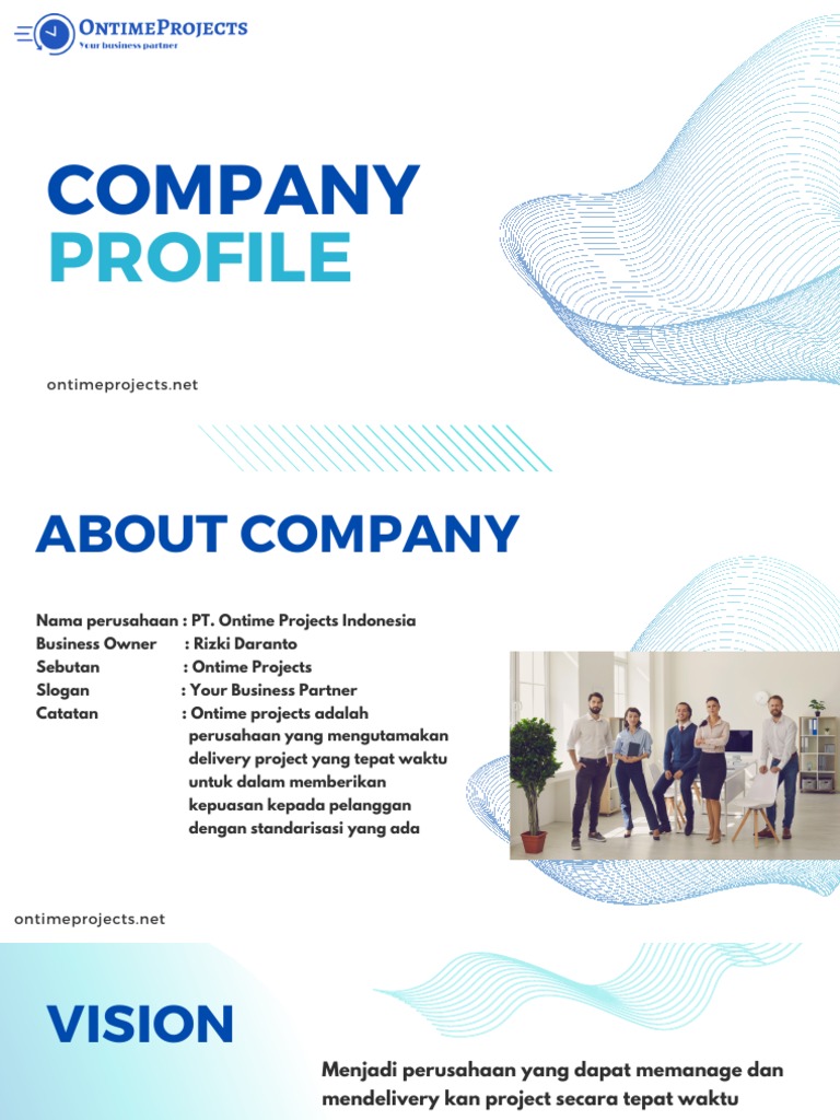Company Profile Ontime Projects - Web Developer - SEO - Management ...
