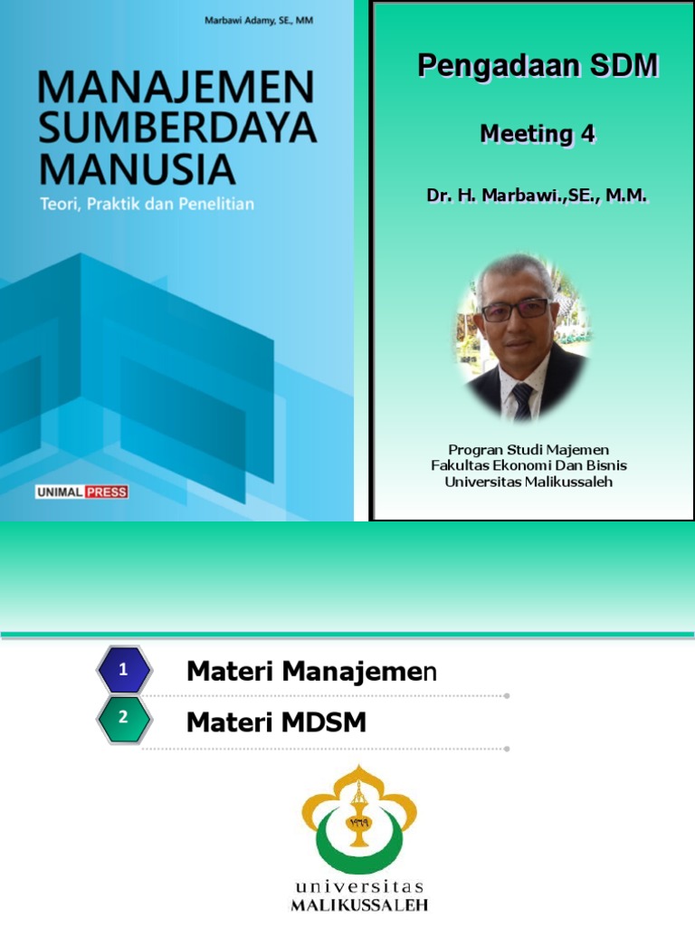 Pertemuan 4 Pengadaan SDM | PDF