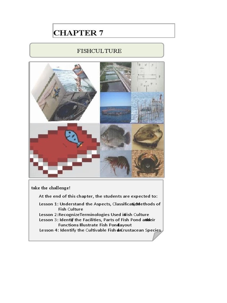 Module CHAPTER VII FISHERY ARTS | PDF | Earth Sciences