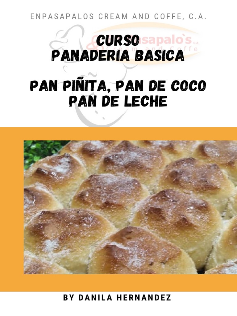 Recetas de Panes Dulces: Piñita y Coco | PDF | Panes | Levadura