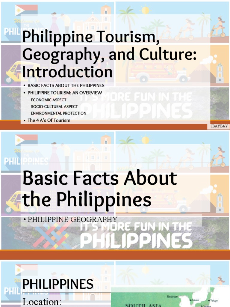 Philippine Tourism, Geography, and Culture:: - Basic Facts About The ...