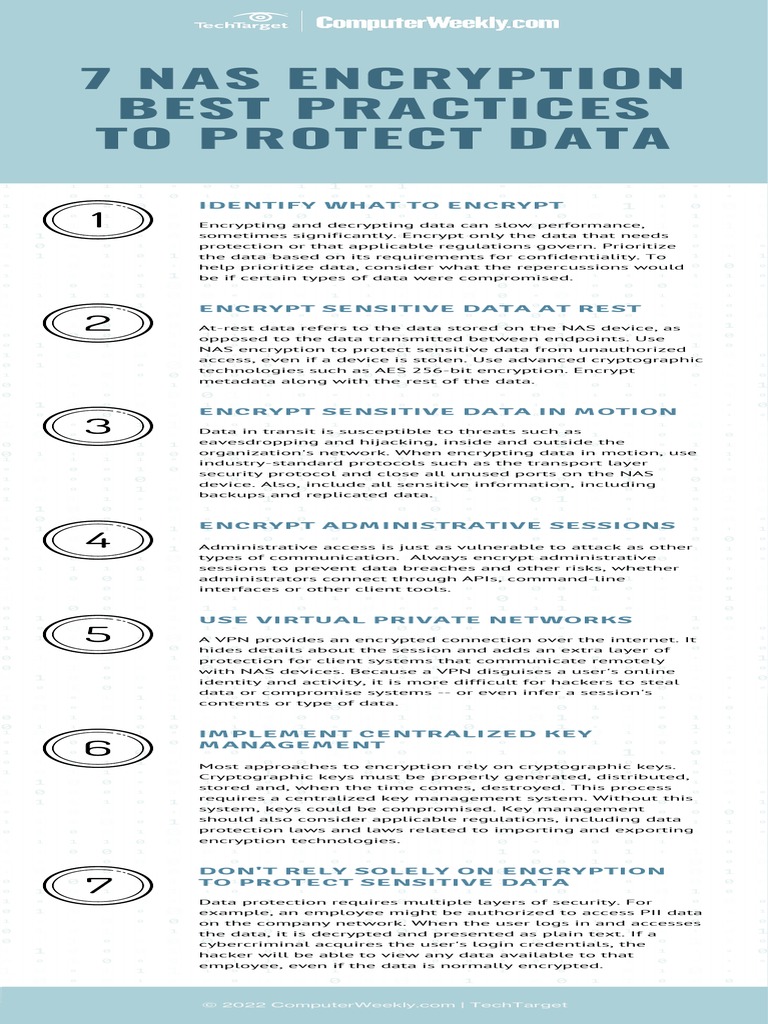APAC 7 NAS Encryption Best Practices | PDF | Encryption | Virtual ...