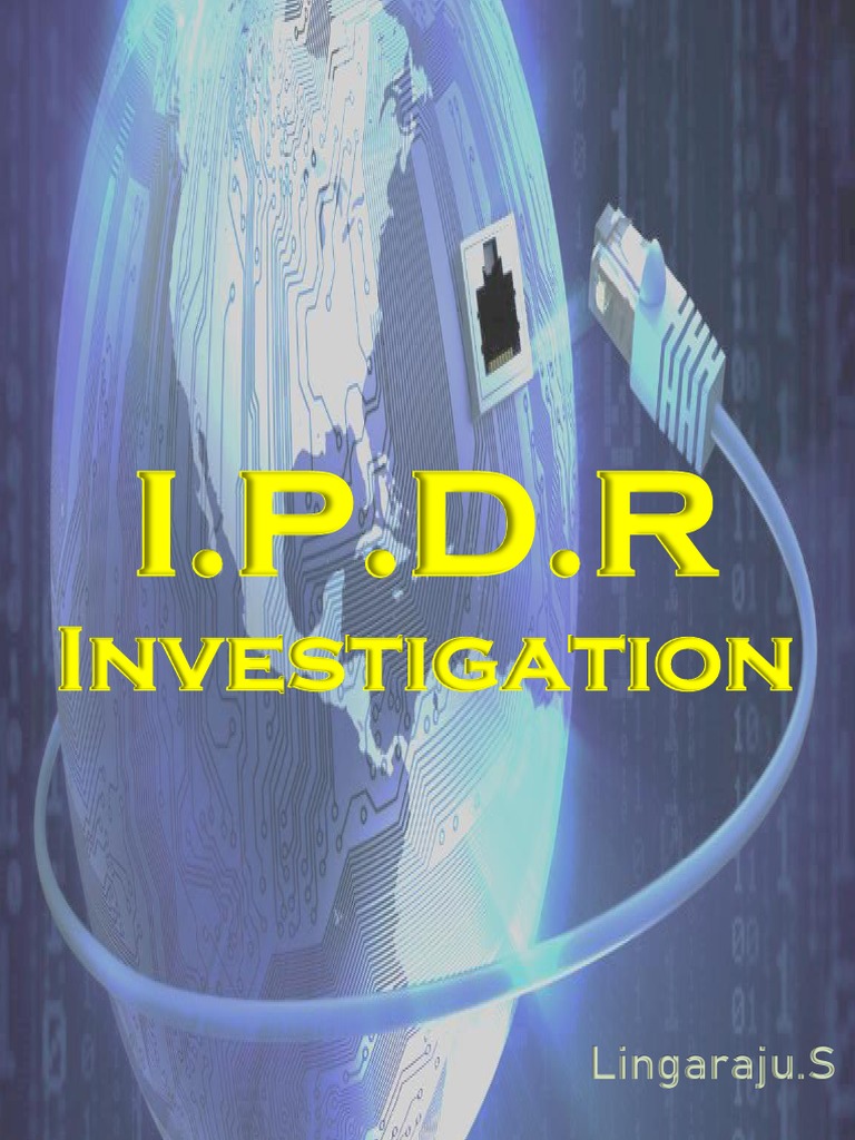 IPDR English | PDF | Port (Computer Networking) | Ip Address