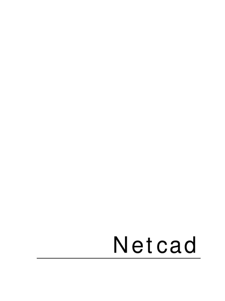 Netcad Kullanimkilavuzu | PDF